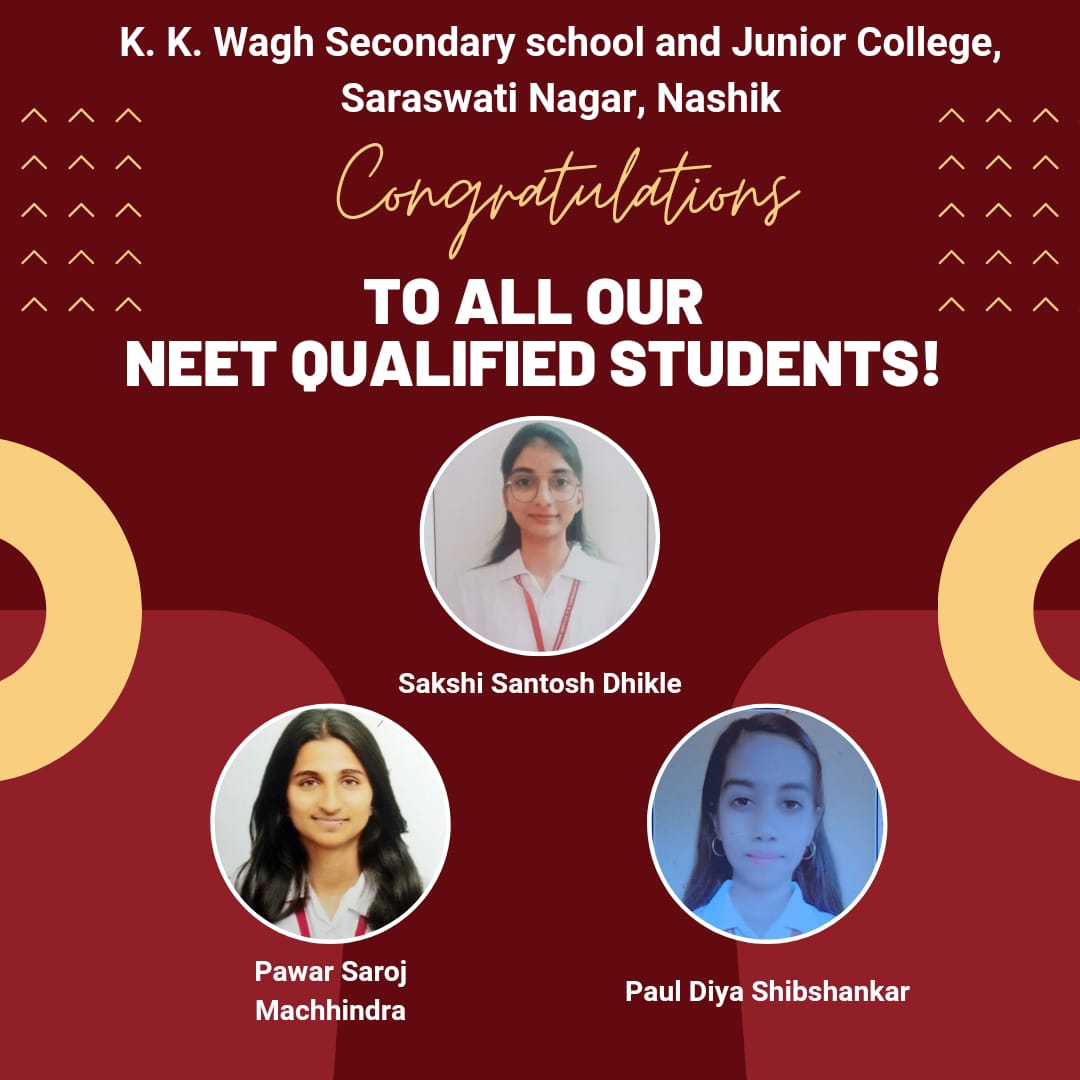 K. K. Wagh Secondary School & Junior College, Saraswati Nagar, Nashik.